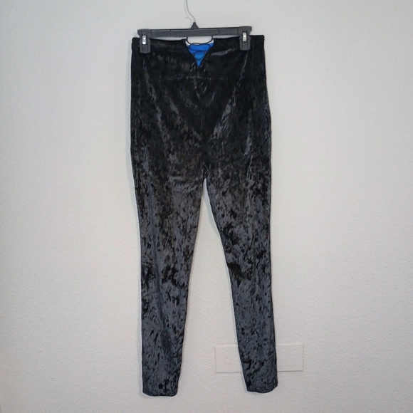 Yitty Pants And Jumpsuits Lizzo Yitty Plusshy Shaping High Waist Velvet Leggings Poshmark